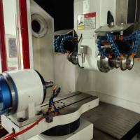 China DM200 5-Axis CNC Tool Grinder with 800mm X Axis Travel, 0.005mm Positioning Accuracy, and 12 KW Spindle Power for sale