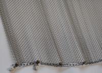 China Painting Decorative Wire Mesh , Metal Mesh Fabric Curtain For Bars Screen for sale