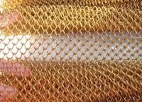 China High Strength 1.2mm Metal Coil Drapery Curtain For Room Dividers for sale
