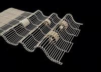 China 3mm Wire Mesh Conveyor Belt Stainless Steel Flat Flex For Chocolate for sale
