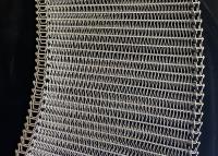 China 304 Tunnel Freezer Wire Mesh Conveyor Belt Heat Resistant for sale