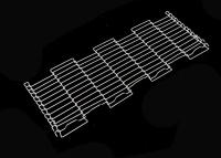 China 316 Wire Mesh Conveyor Belt Chocolate Enrobe Using Flat Flex for sale