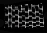 China 316 Wire Mesh Conveyor Belt Chocolate Enrobe Using Flat Flex for sale