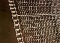 China Spiral Heat Resistant 304 Wire Mesh Conveyor Belt For Oven Baking Industries for sale