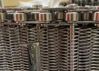 China 304 Stainless Steel Wire Mesh Conveyor Belt For Food Annealing Furnace for sale