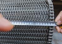 China Commercial Chain Link 1.5mm Ss Wire Mesh Conveyor Belt For Corn Chips Biscuits for sale