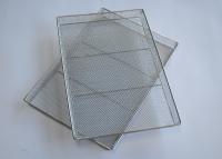 China 5mm 6mm Outer Diameter Ss Wire Mesh Tray Baking Drying Bbq for sale