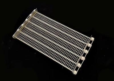 China Ss 201 304 Stainless Steel Wire Mesh Belt Flex Wire Ring Eye Link With Chain for sale