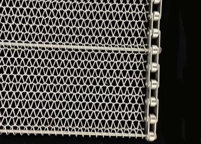 China 1mm Wire Mesh Conveyor Belt Stainless Steel Balanced Weave Spiral For Baking for sale