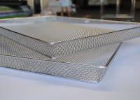 China 304 316 Stainless Steel Wire Mesh Tray Food Grade Custom Size Fda Approved for sale