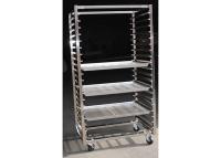 China Custom Aluminium Alloy Bakery Rack Trolley 15 16 20 35 38 Tier for sale