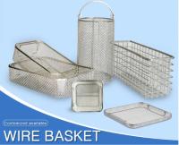 China Non Rust Stainless Steel Metal Wire Mesh Basket For Filter  environmental protection for sale