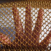 China Silver Anodizing Decorative Metal Mesh Wire Diameter 0.02mm-6.0mm For Security for sale
