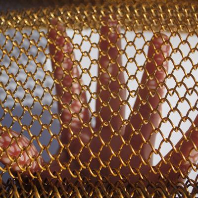 China Silver Anodizing Decorative Metal Mesh Wire Diameter 0.02mm-6.0mm For Security for sale