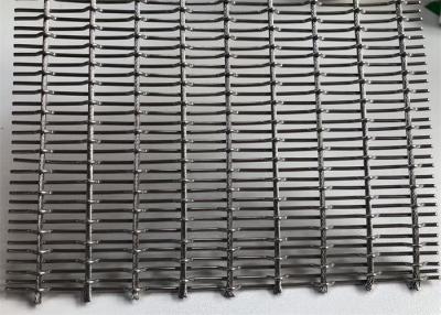 China Stainless Steel 304 Architectural Woven Mesh Decorative Crimped for sale