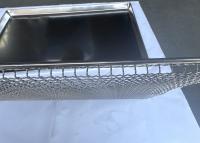 China Light Grey Custom Deep Baking Tray Metal Stainless Steel 304 for sale