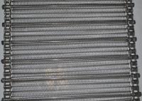 China 304 SS Flat Flex Wire Belt , Mesh Spiral Conveyor Belt For Food Processing for sale