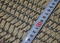 China 304 SS Flat Flex Wire Belt , Mesh Spiral Conveyor Belt For Food Processing for sale