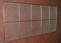 China Food Grade Wire Mesh Tray , Wire Basket Cable Tray For Oven Food Processing for sale