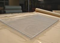 China Food Grade Wire Mesh Tray , Wire Basket Cable Tray For Oven Food Processing for sale