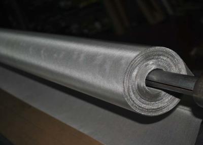 China Micron Woven Stainless Steel Wire Mesh Screen With Plain / Twill Weave for sale