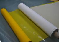 China Yellow 50in 72T 55 Micron Polyester Screen Printing Mesh for sale