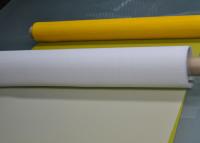 China 110T 40 Micron White Polyester Screen Printing Mesh 144 Inch for sale