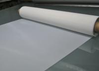 China 132 Inch White 140T Polyester Screen Printing Mesh 31micron for sale