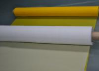 China White / Yellow 100% Monofilament Polyester Mesh For Textile Printing 120T - 34 for sale