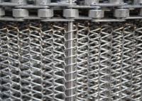 China High Strength Wire Mesh Conveyor Belt , Flat Flex Spiral Conveyor Belt for sale