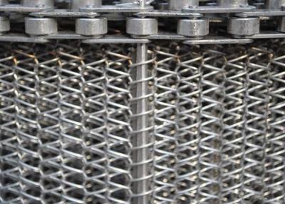 China High Strength Wire Mesh Conveyor Belt , Flat Flex Spiral Conveyor Belt for sale