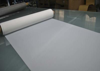 China 100% Polyester Mesh Screen Fabric With High Dimensional Accuracy , Low Elongation for sale