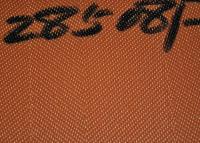 China 285081 Polyester Dryer Screen Mesh Desulfurization Filter Cloth Brown Color for sale