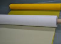 China White 100% Polyester Screen Printing Mesh 45 Inch Size , 80T-48 Count for sale