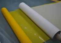 China 132 Inch White 140T Polyester Screen Printing Mesh 31micron for sale
