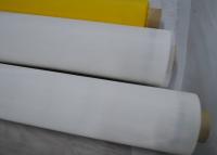 China 132 Inch White 140T Polyester Screen Printing Mesh 31micron for sale
