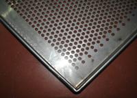 China Perforated Stainless Steel Wire Mesh Tray Dehydrated 5-10mm Frame Diameter for sale