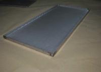 China Food Grade SS Oven Wire Mesh Tray For Food Baking , Polishing Processing for sale
