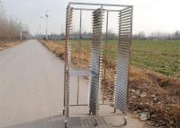 China Customized Bakery 201 Stainless Steel Rack Trolley For Home for sale