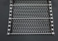 China 304 Stainless Steel Balanced Weave Conveyor Belt Bread Baking Chain Link Wire Mesh for sale
