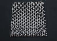 China Custom Food Grade Flat Wire Mesh Conveyor Belt 201 Stainless Steel Metal for sale
