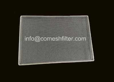 China 10kg Customized Rectangle Professional Stainless Steel Baking Trays Woven for sale