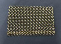 China Lightweight 1.2mm Chain Link Curtain Decorative Aluminium Metal For Indoor Ceiling for sale