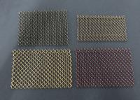 China Lightweight 1.2mm Chain Link Curtain Decorative Aluminium Metal For Indoor Ceiling for sale