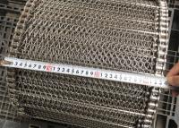 China Stainless Steel Chain Ss 304 Spiral Conveyor Belt Metal Balance Weave 180 Degree for sale
