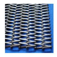 China Metal Wire Mesh Stainless Conveyor Belt Aisi 430 For Annealing Furnace Glass for sale