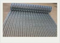 China Food Grade Wire Mesh Conveyor Belt / Honeycomb Flat Strip Belt for sale