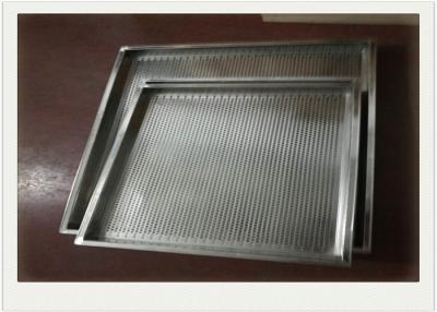 China 304 Stainless Steel Wire Mesh Tray With Rectangular For Filtering for sale