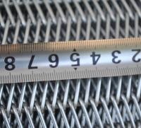China Double Balanced Weave Round Wire Mesh Conveyor Belt high temperture resistant for sale
