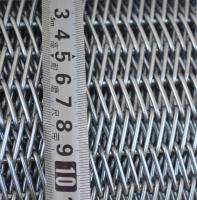 China Double Balanced Weave Round Wire Mesh Conveyor Belt high temperture resistant for sale